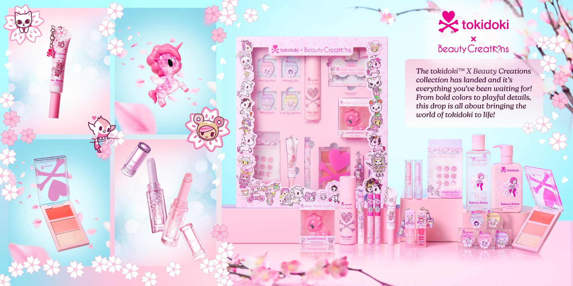 tokidoki x Beauty Creations