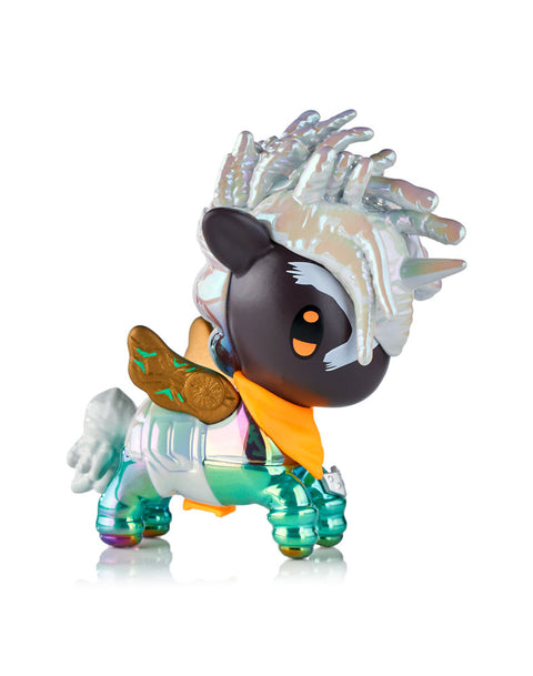 tokidoki x ARCANE Unicorno Black Light Chrome Blind Box