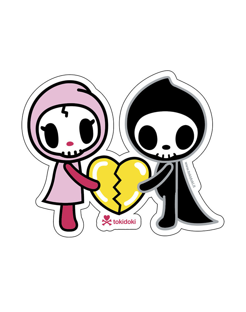 Adios And Ciao Ciao Heart Die Cut Sticker – tokidoki
