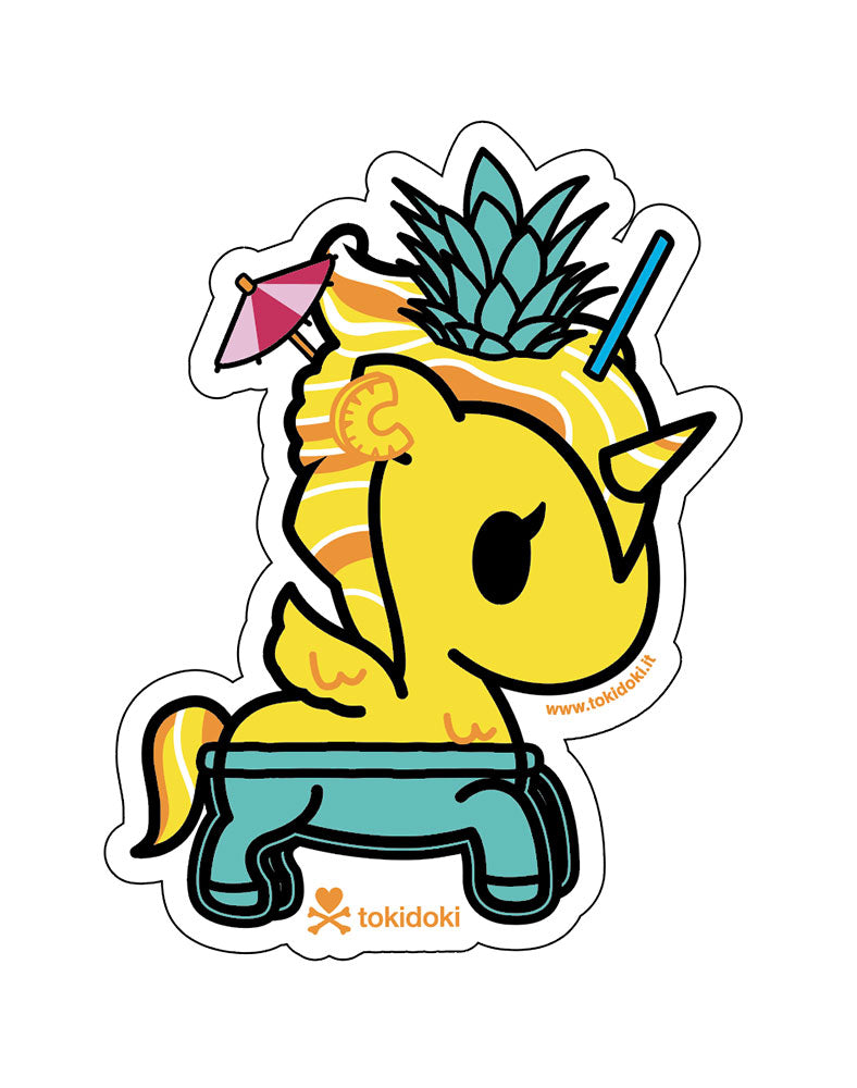 Aloha Swirl Unicorno Die Cut Sticker – tokidoki