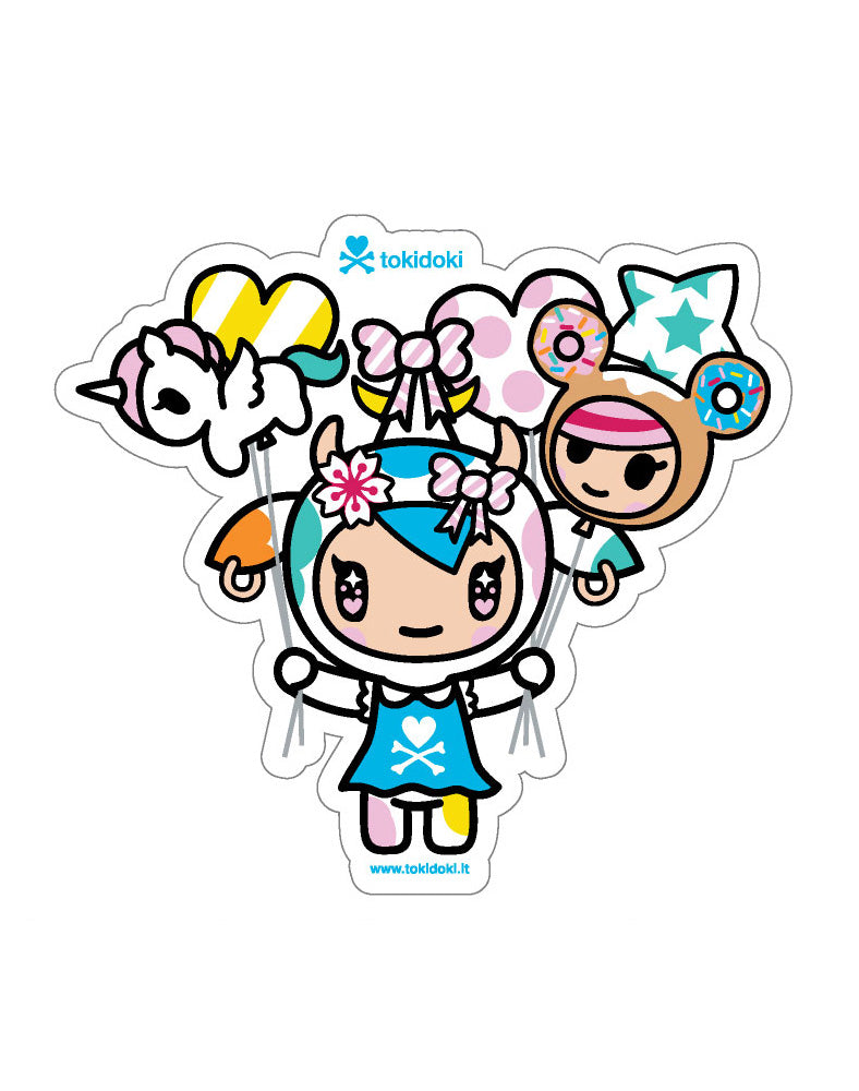 Celebration Mozzarella Die Cut Sticker – tokidoki