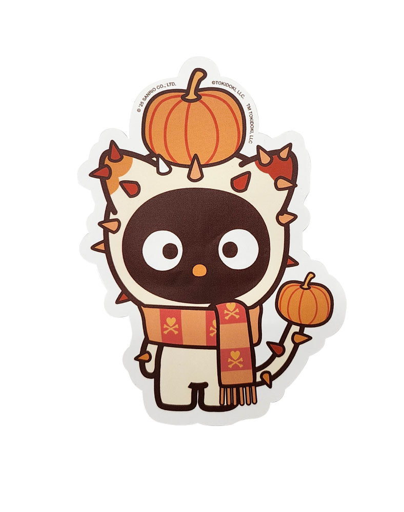 tokidoki x Hello Kitty and Friends Pumpkin Spice Chococat Sticker