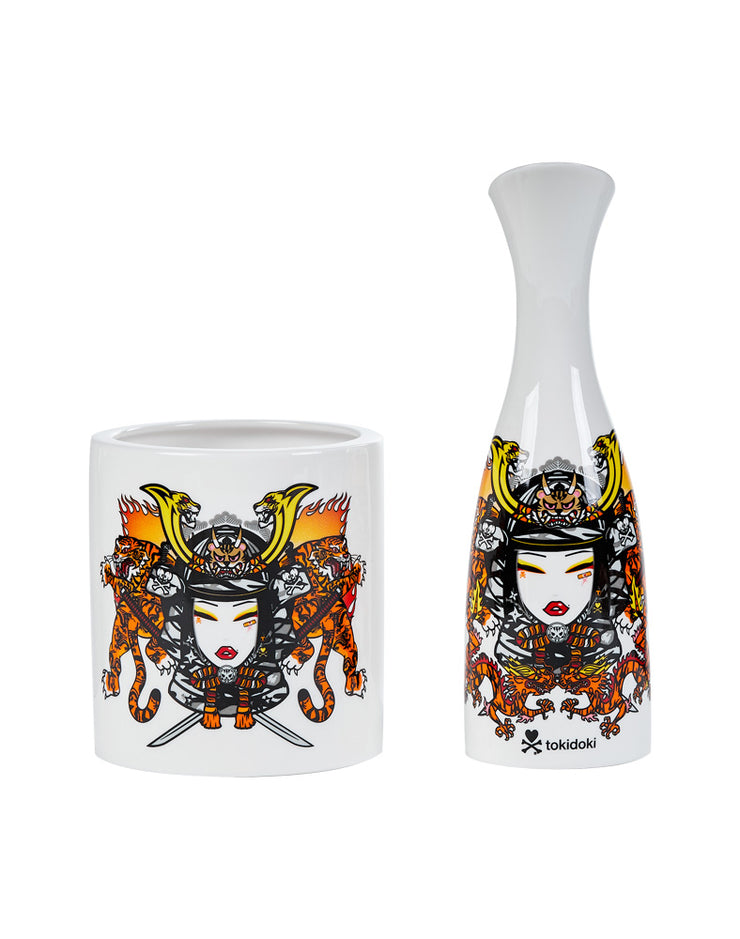 Tiger Warrior Sake Set – tokidoki