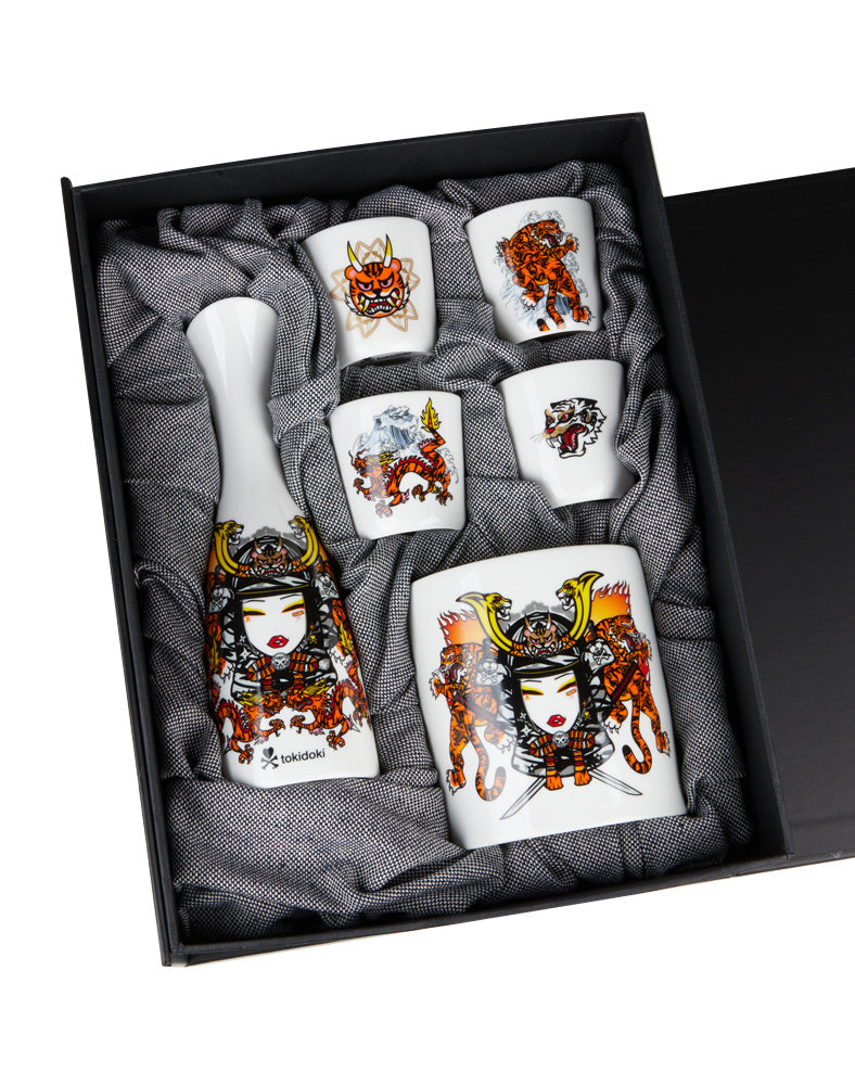 Tiger Warrior Sake Set – tokidoki